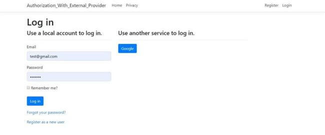Implement Gmail And Facebook Based Authentication In ASP.NET Core 2.2